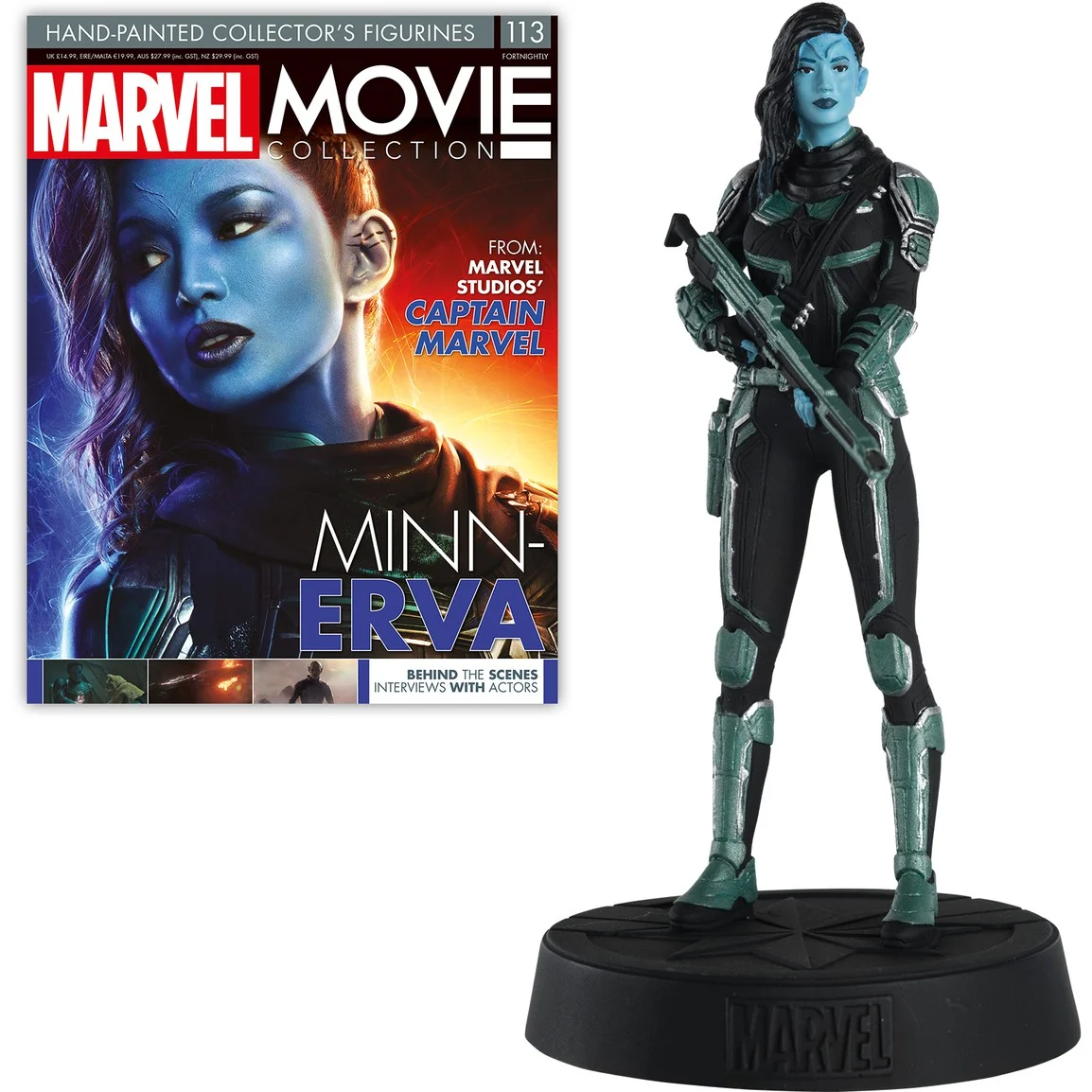 #113 MINN-ERVA Eaglemoss Marvel Movie - MR Collectibles
