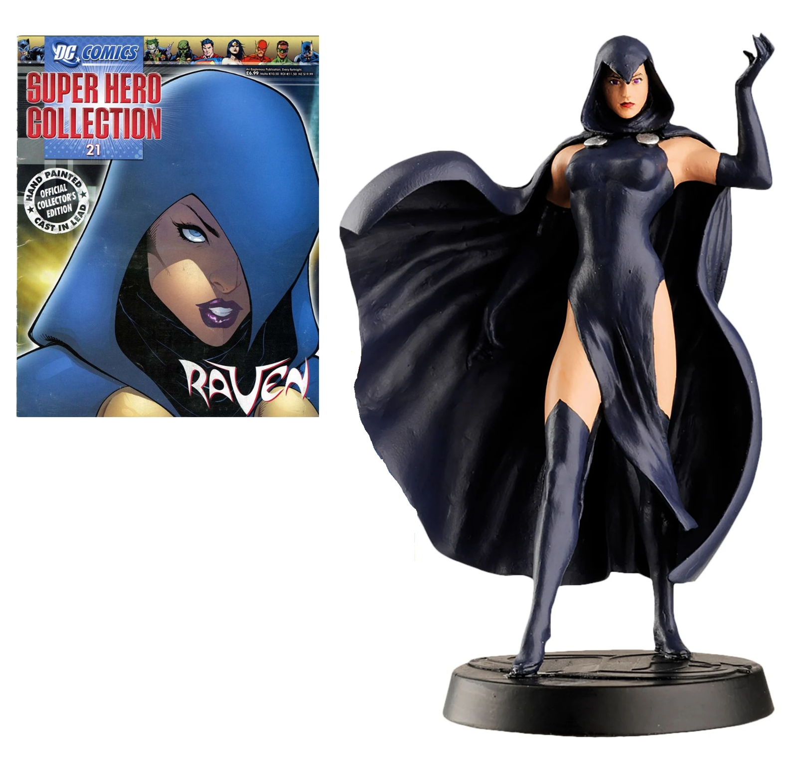 #021 RAVEN Eaglemoss DC Superhero - MR Collectibles