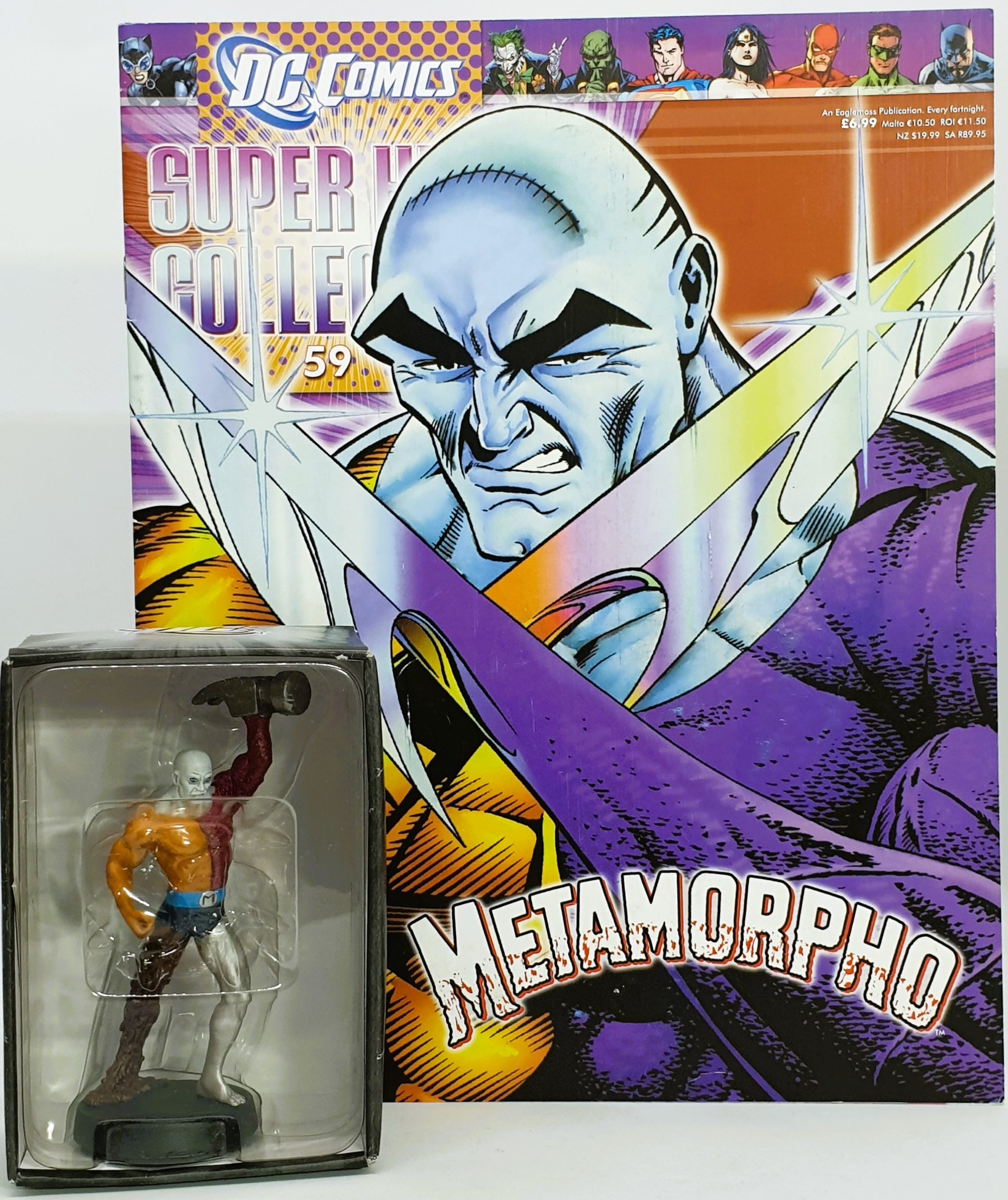#059 METAMORPHO Eaglemoss DC Superhero - MR Collectibles