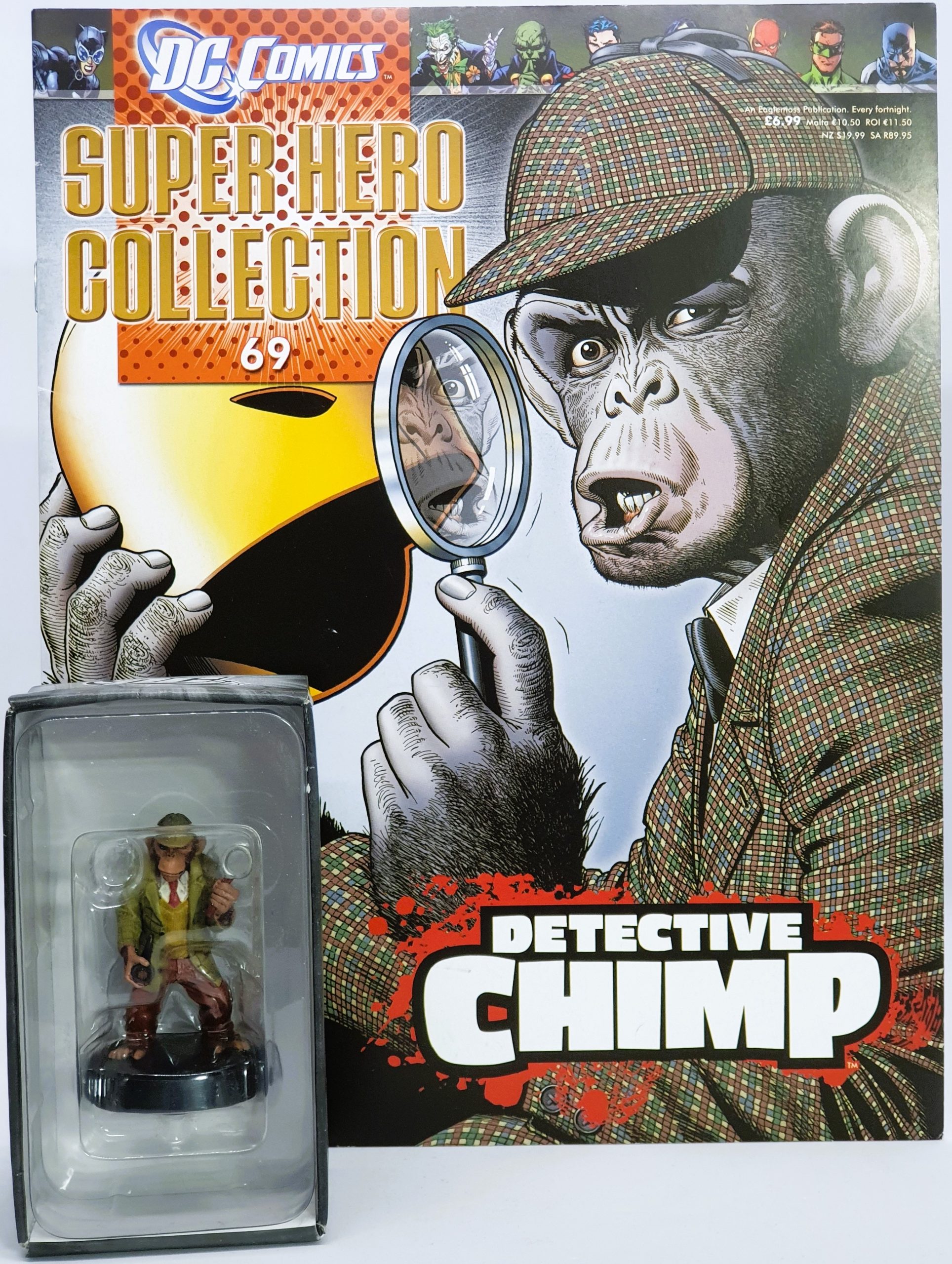 #069 DETECTIVE CHIMP Eaglemoss DC Superhero - MR Collectibles