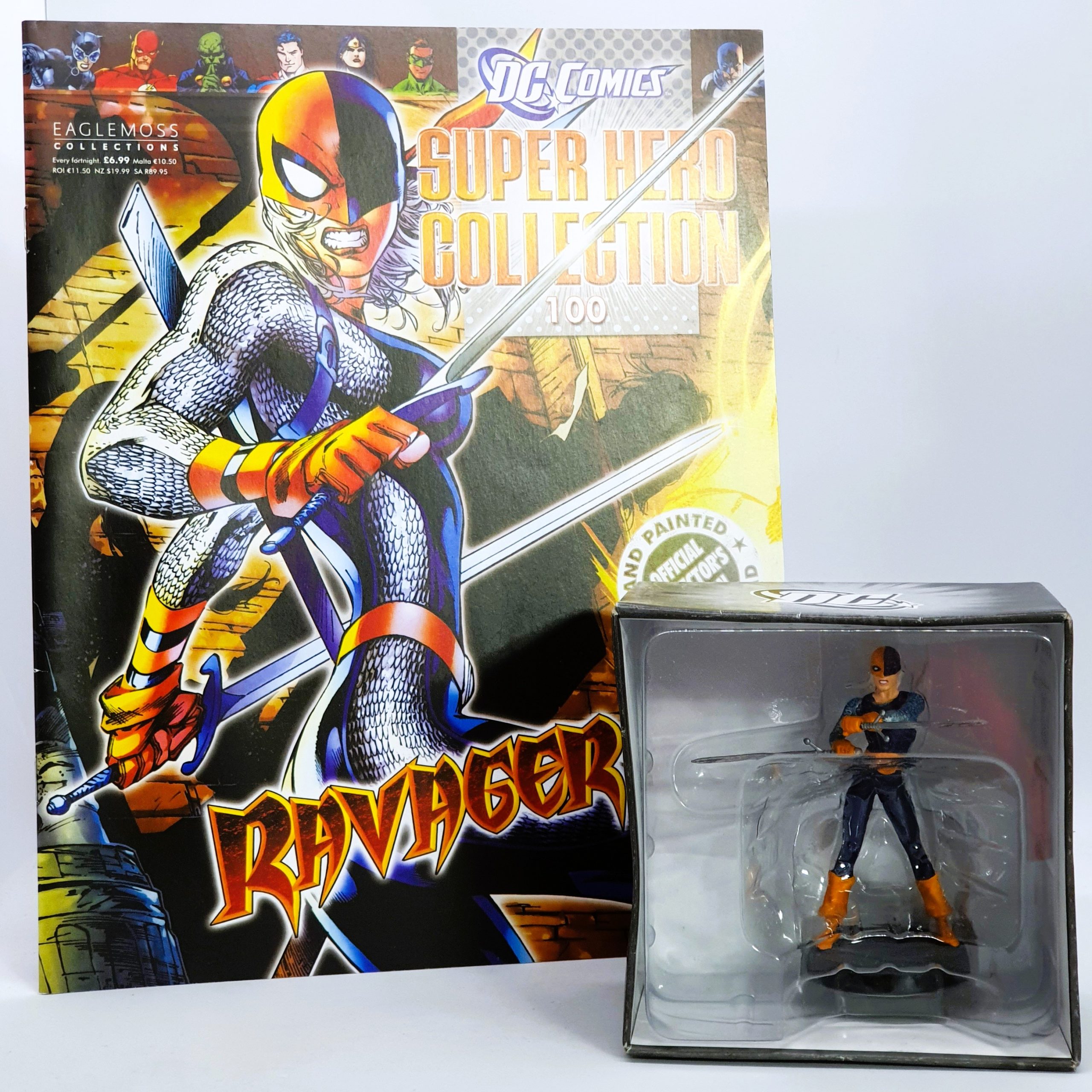#100 RAVAGER Eaglemoss DC Superhero - MR Collectibles