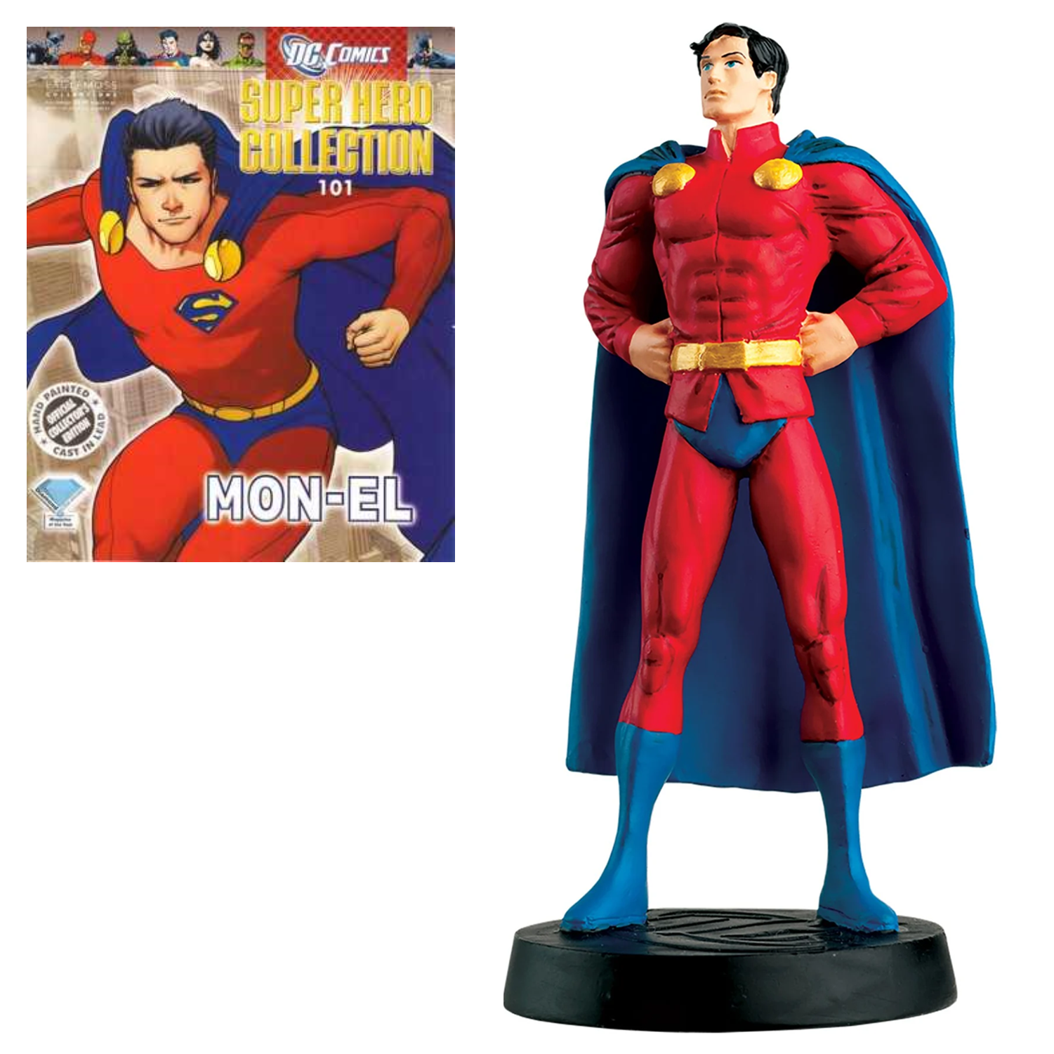 #101 MON-EL Eaglemoss DC Superhero - MR Collectibles